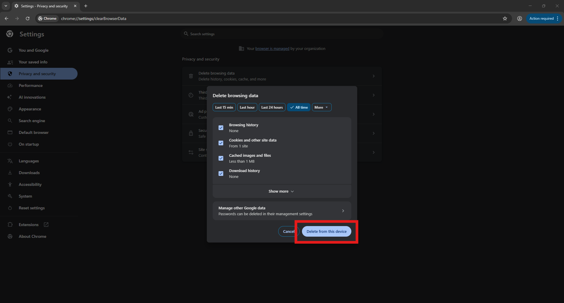 How to Clear Cache and Reset Web Browsers – Counseling + Recovery Services
